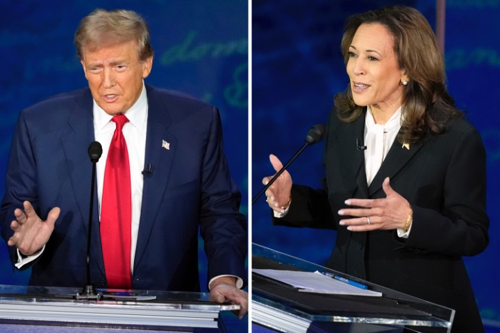 Presidential Debate: Harris Attacks Trump With False "Project 2025 ...