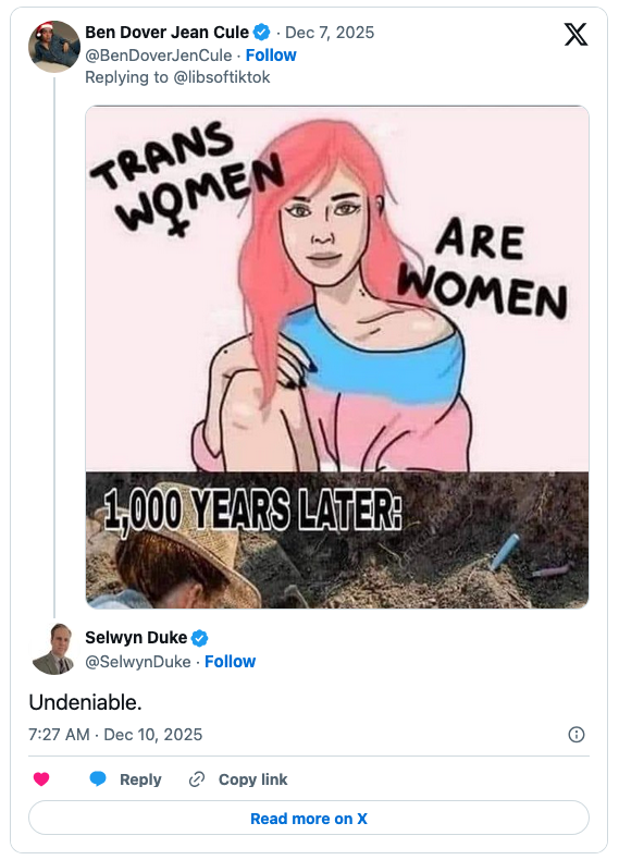 Man Who Said Men and Women Have Different Skeletons Jailed for Hate ...