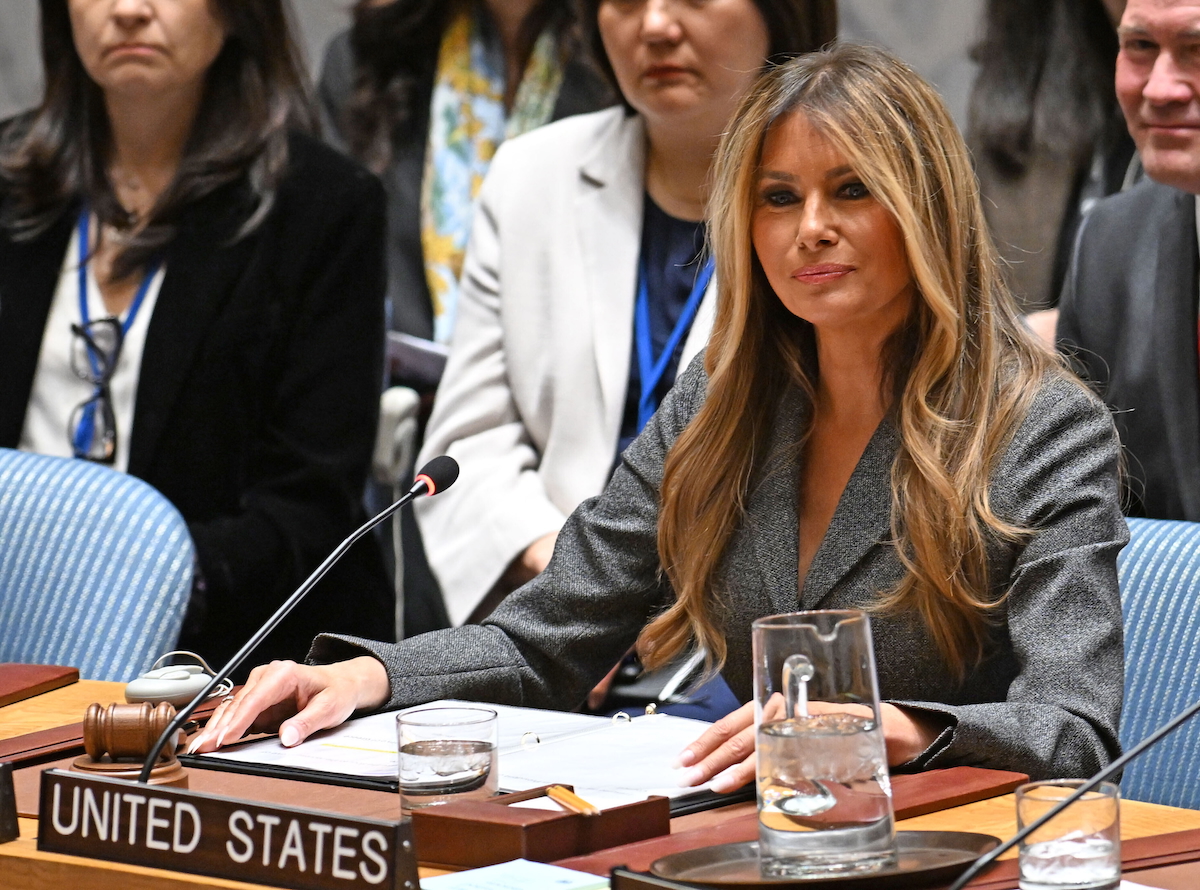 Melania Trump Chairs UN Security Council Meeting, Advances Global ...