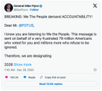 Gen. Michael Flynn Asks Trump to Hold the Deep State Accountable in ...