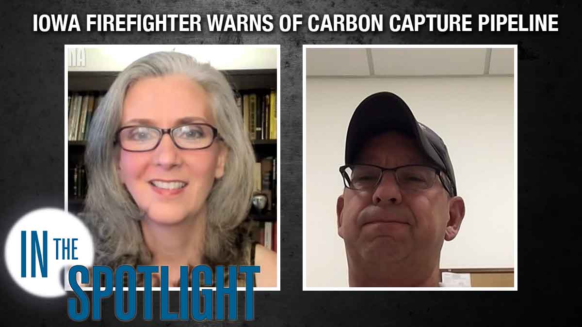 Dan Harvey: Iowa Firefighter Warns of Lethal Carbon Capture Pipeline ...
