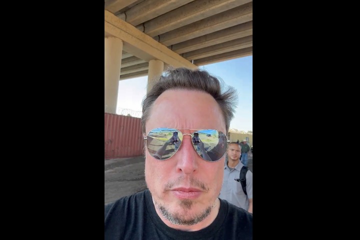 “This Is Insane” — Elon Musk Visits the Southern Border - The New American
