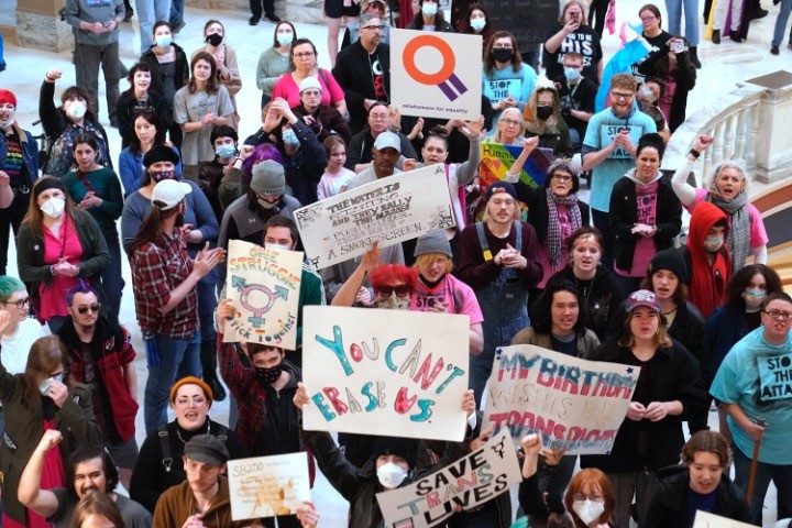 Transgender Activists Occupy Oklahoma Capitol Protesting "Anti-trans ...