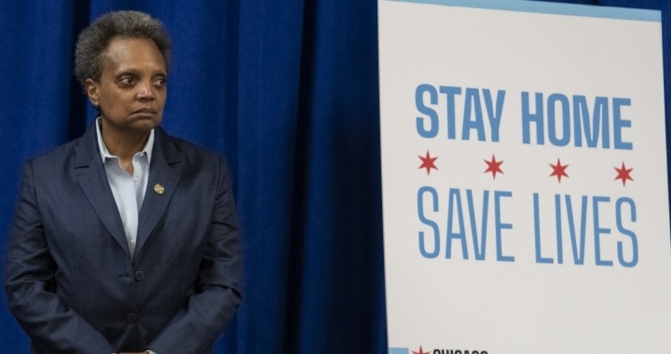 After Promoting Stay-at-home Compliance, Chicago Mayor Gets ...